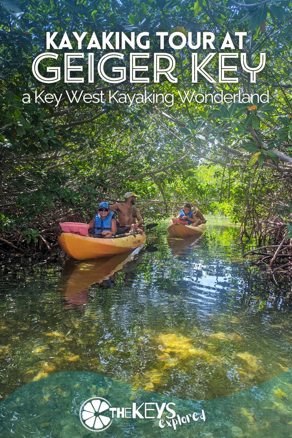 Kayaking tour at Geiger Key: Key West Kayaking Wonderland