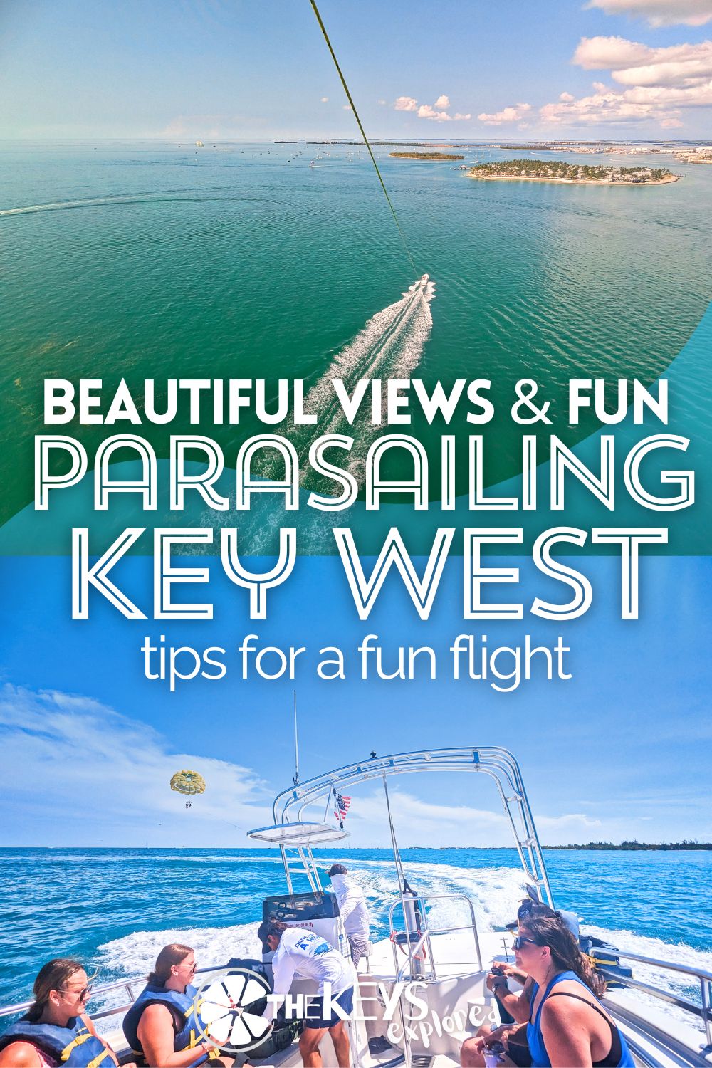 Parasailing in Key West: an Airborne Adventure w/ Beautiful Views