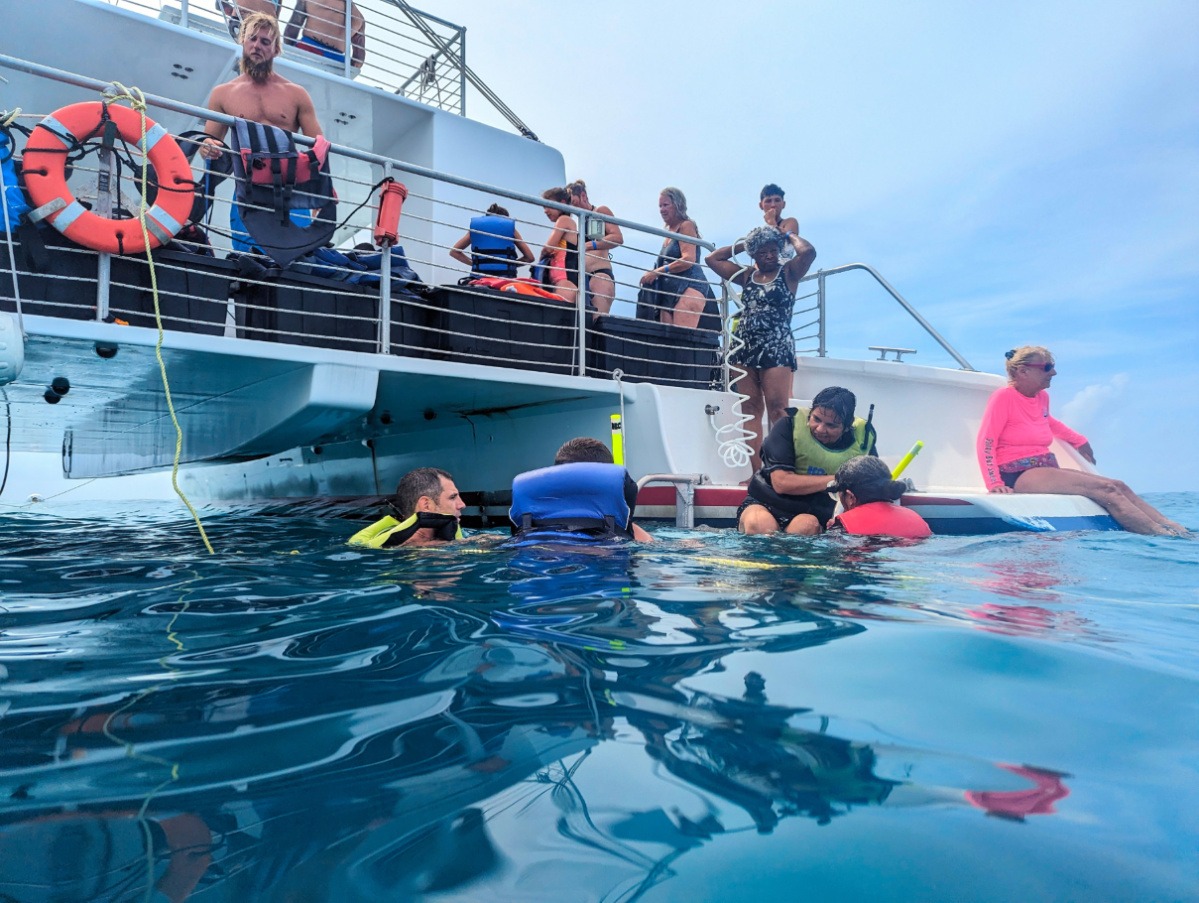Catamaran Snorkeling w/ Sunset Watersports: Easiest Key West Snorkel